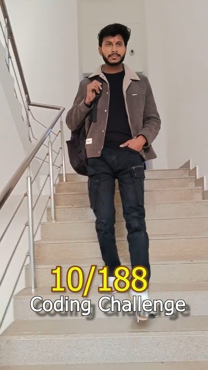 Day 10/188 Coding Challenge #akhilpal2000 #techreadyfortomorrow #minivlog ...