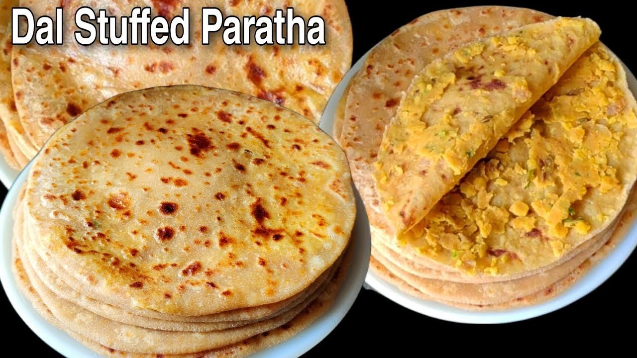 Dal Paratha | Healthy Soft Chana Dal Paratha | Easy Stuffed Paratha ...