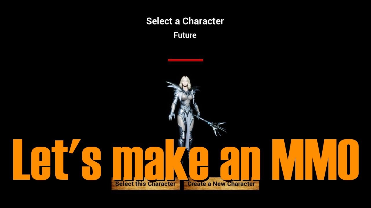 Let's make an MMO in UE4 - Part 18 (Classes and Character Selection ...