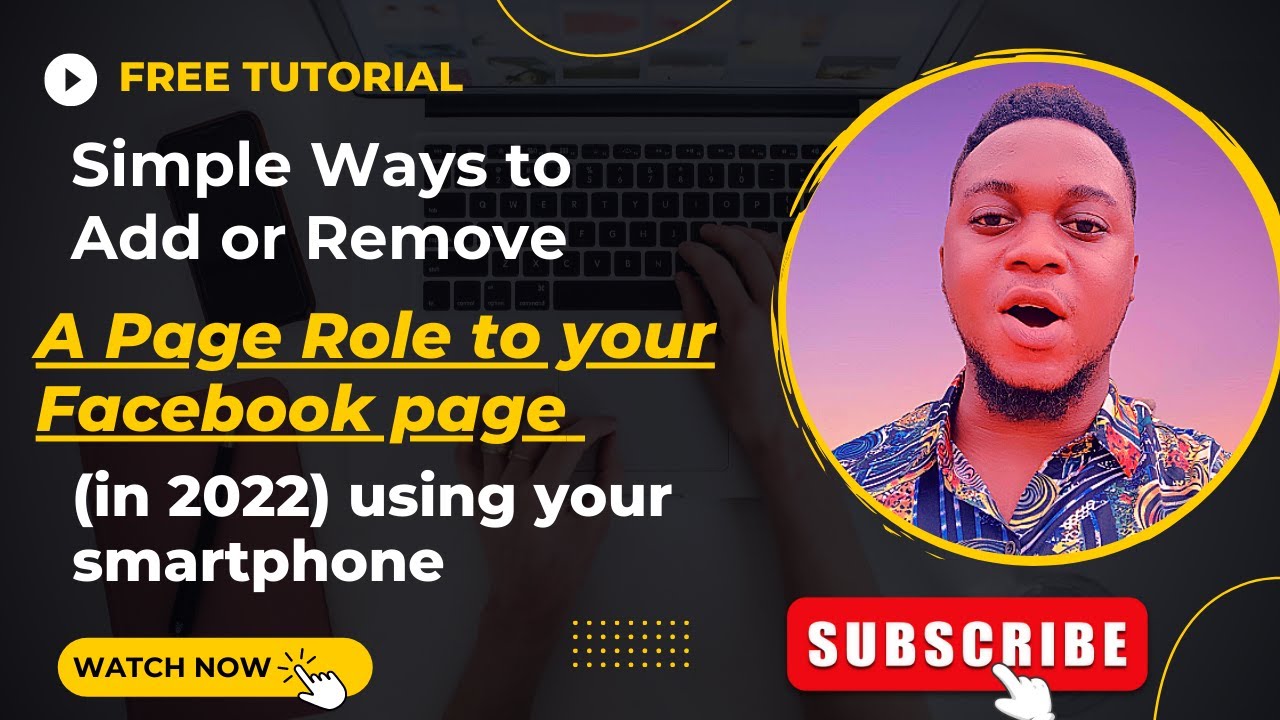 How to add or remove a page role Admin & others to your Facebook page ...