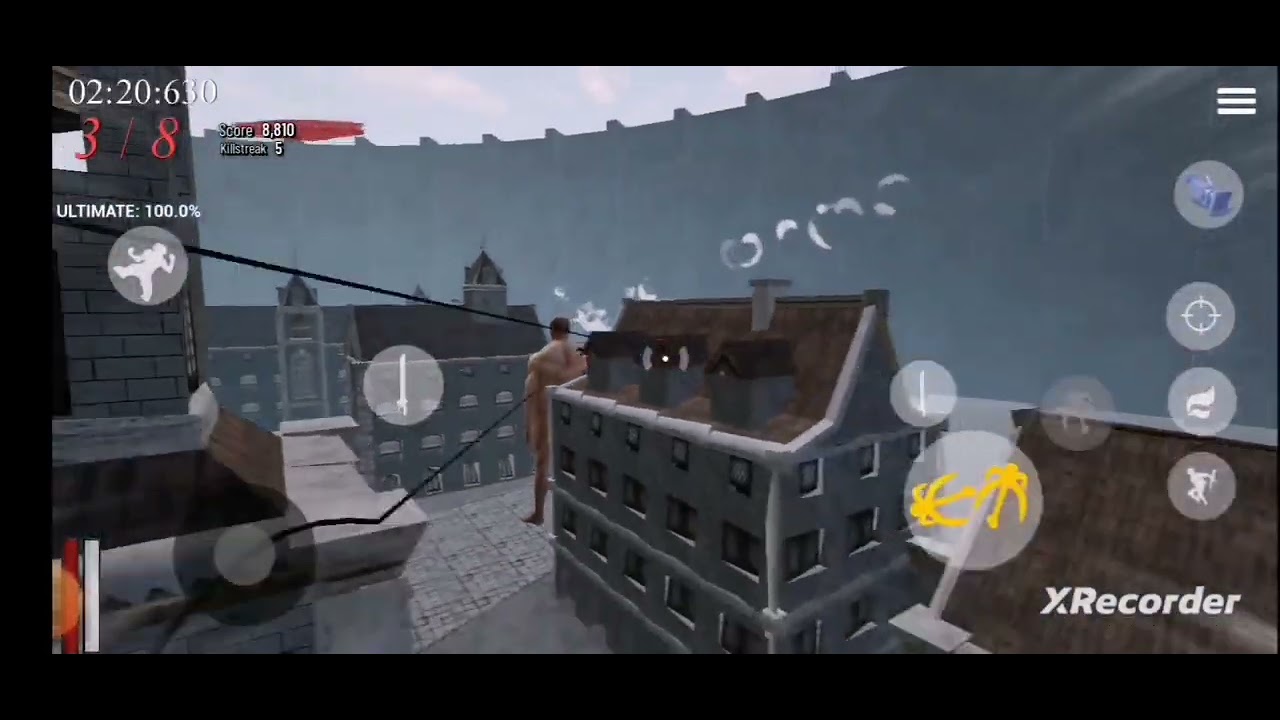 swammy's aot fan game - YouTube