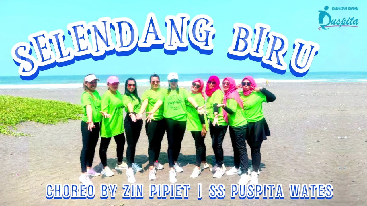 Selendang Biru || Senam Kreasi || Versi Koplo || Sanggar Senam PUSPITA ...