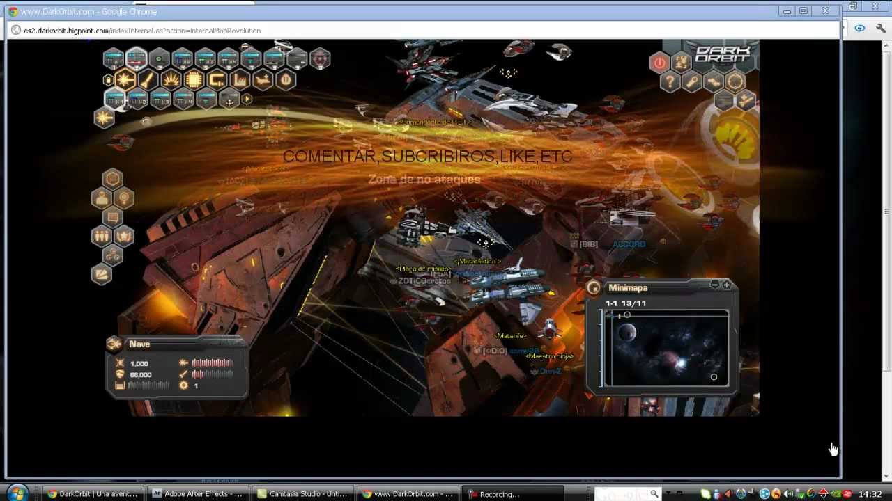 Darkorbit gameplay parte1º - YouTube