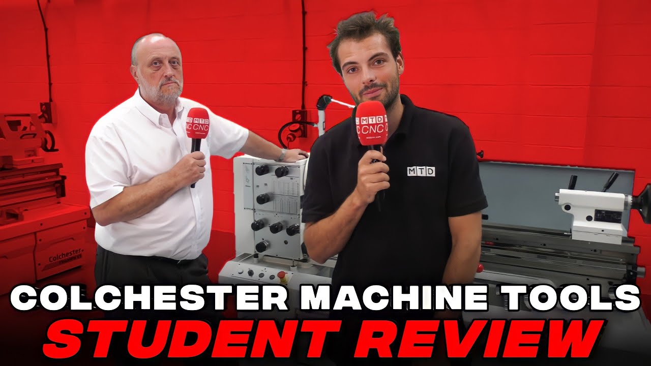 Hands up who learnt their skills on a Colchester Student lathe - YouTube