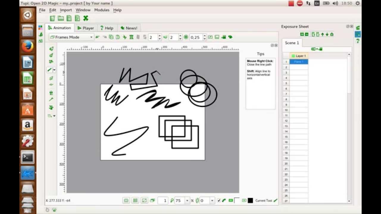 TupiTube Desk: Vector drawing tools - YouTube