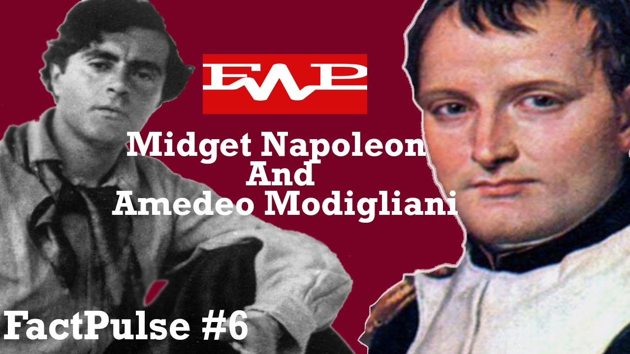 Midget Napoleon And Amedeo Modigliani | FactPulse #6 - YouTube