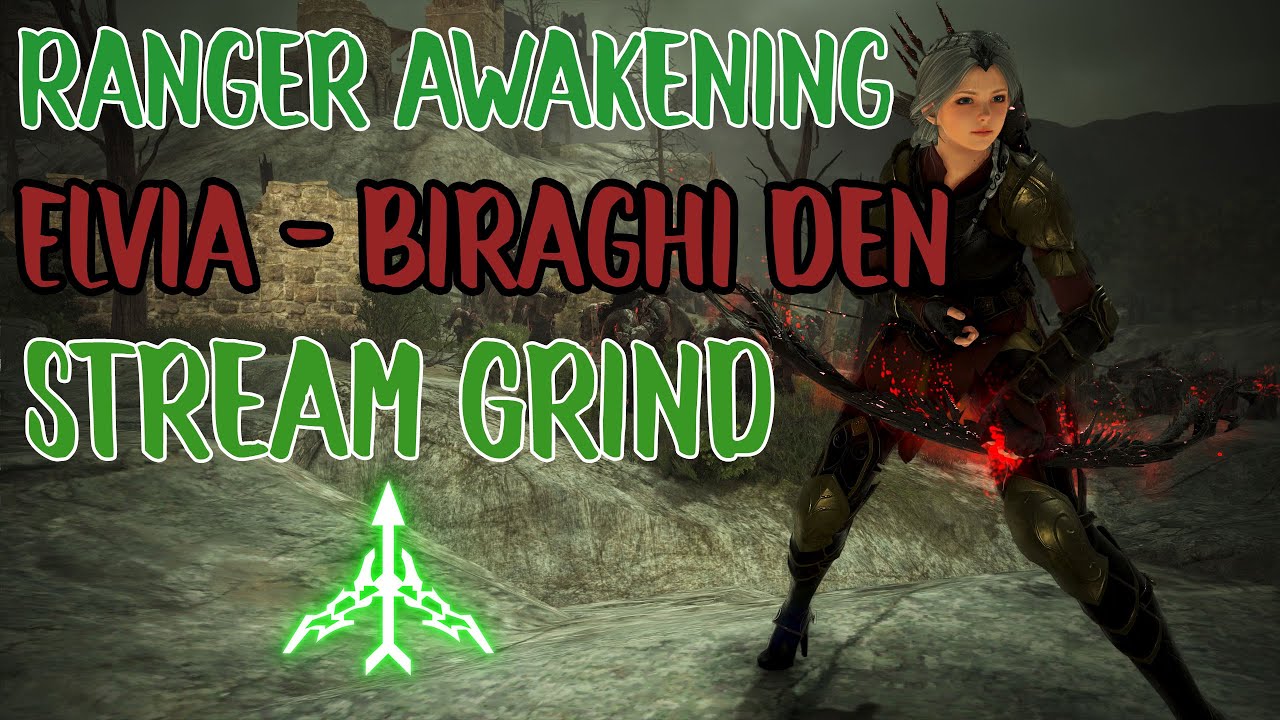 BDO - Ranger Awk PvE l Elvia Biraghi Den - YouTube