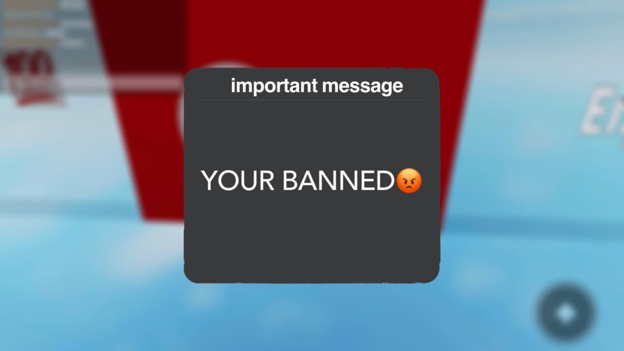 what if roblox banned messages …💀 - YouTube