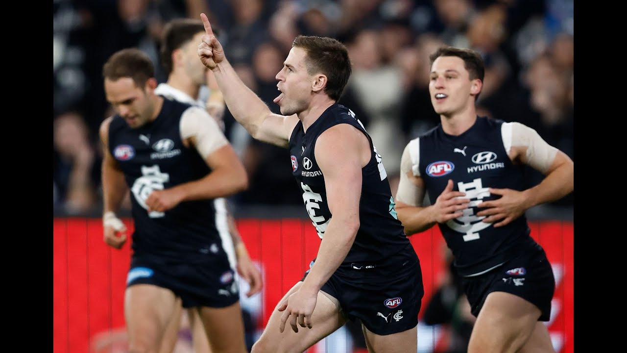 Matthew Owies - AFL 2024 Round 8 Highlights - Carlton vs Collingwood ...