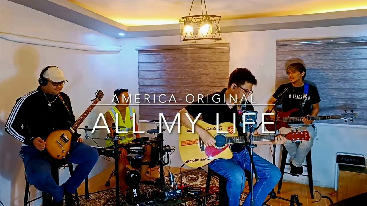 All my life (cover) | America - YouTube