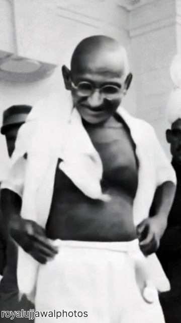 mahatma gandhi dance video #ai #shorts #viral - YouTube