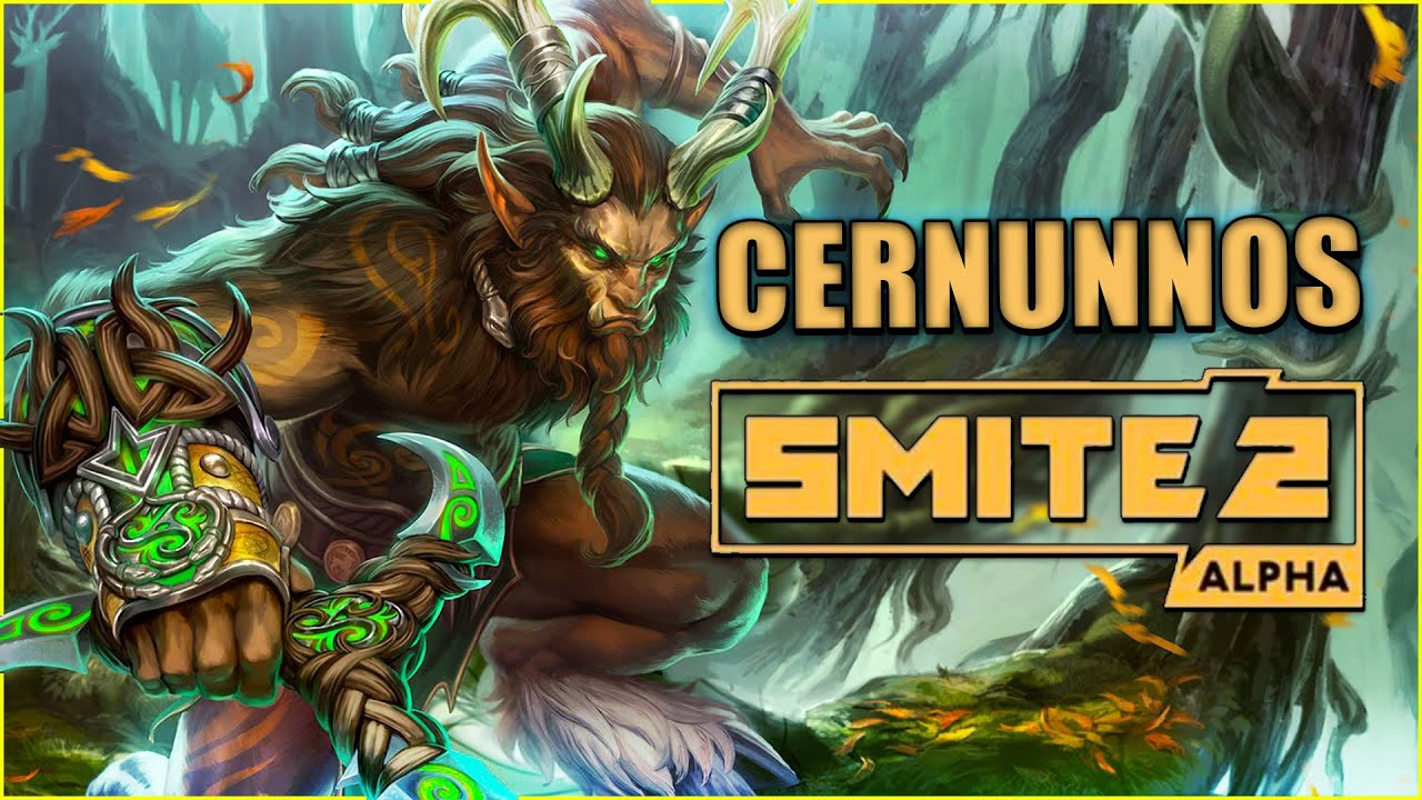 SMITE 2 ALPHA PRÉSENTATION / GAMEPLAY CERNUNNOS POUR BIEN DÉBUTER - YouTube