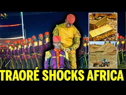 IBRAHIM TRAORÉ SHOCKS AFRICA! Burkina's Gold & Local Uniforms STUN World