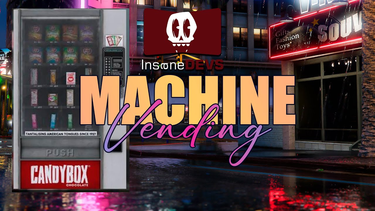 [SCRIPT] System Vending Machine GTA V - YouTube