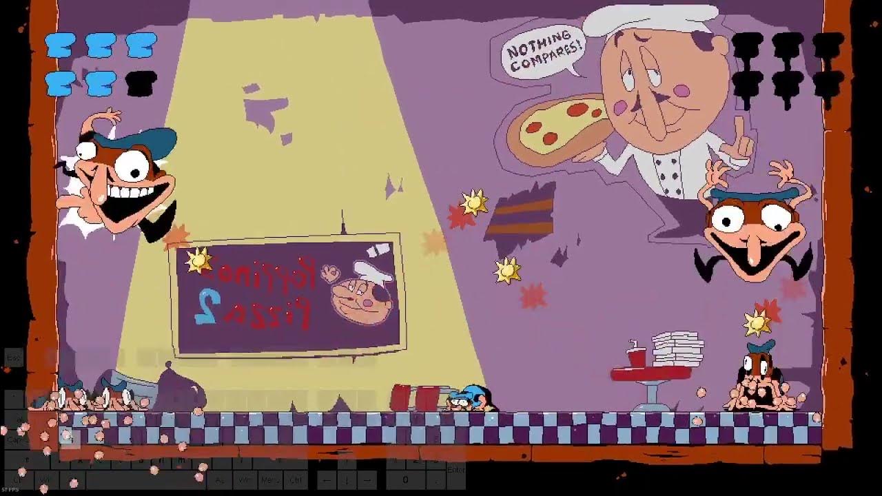 Pizza Tower Fake Peppino Boss Fight Youtube