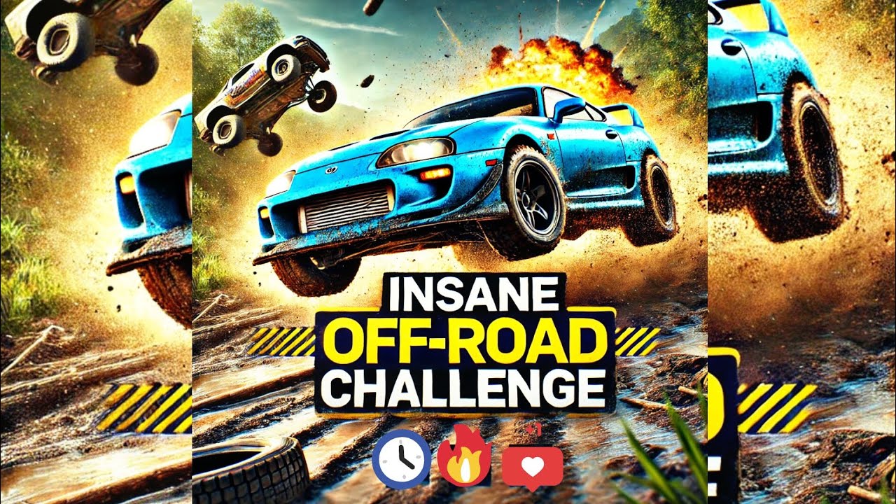Ultimate Supra MK5 Off-Road Adventure | Drivecsx Car Crash Gameplay ...