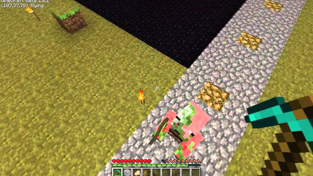 Minecraft Beta 1.8 Mob Glitches #2 - YouTube