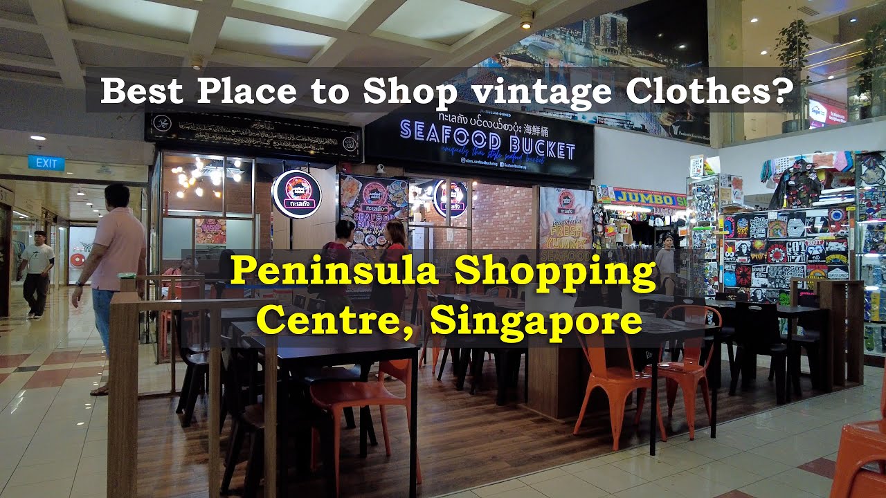 Peninsula Shopping Centre - A Classic Mall in Singapore! Let's Take a ...