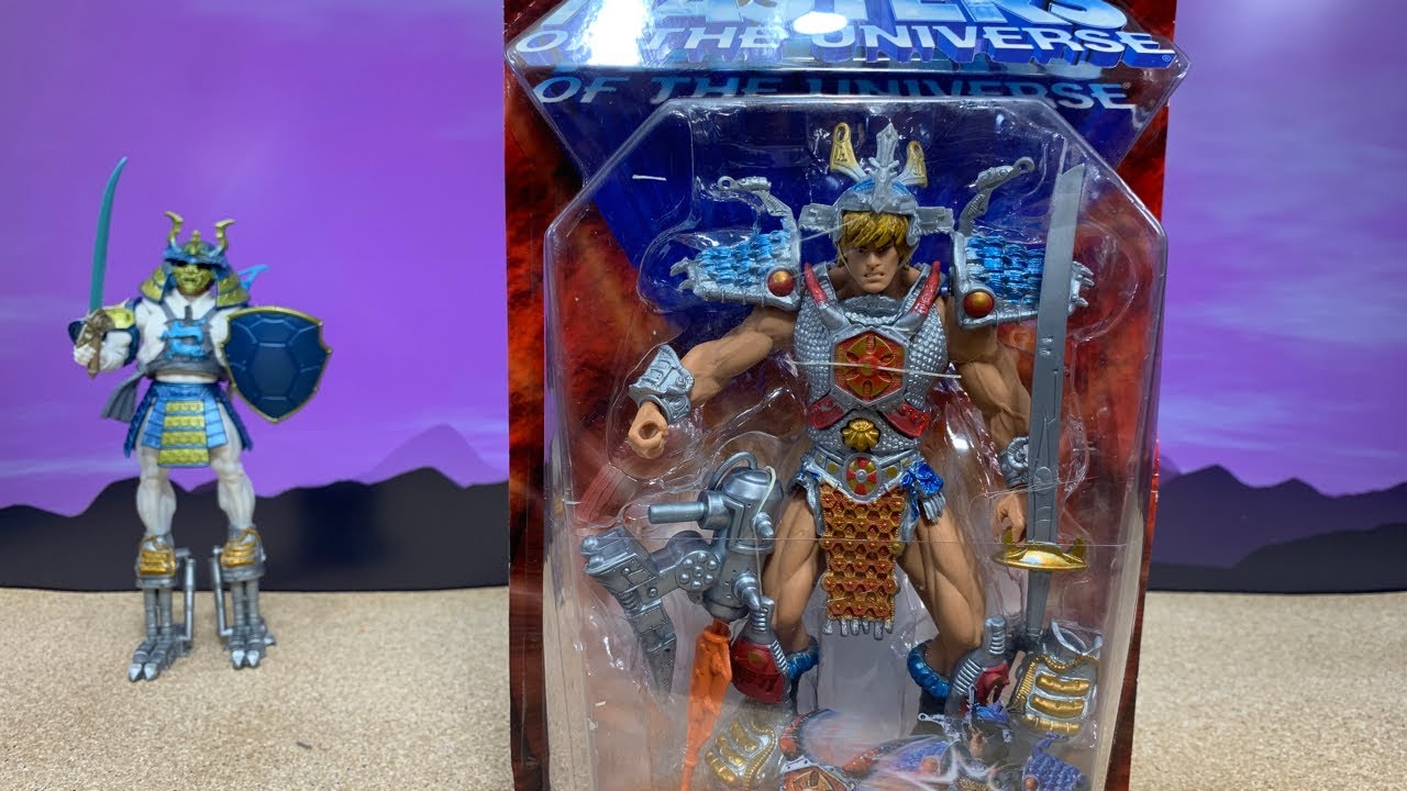 Mattel Masters of the Universe Deluxe Samurai He-Man Action Figure MOTU ...