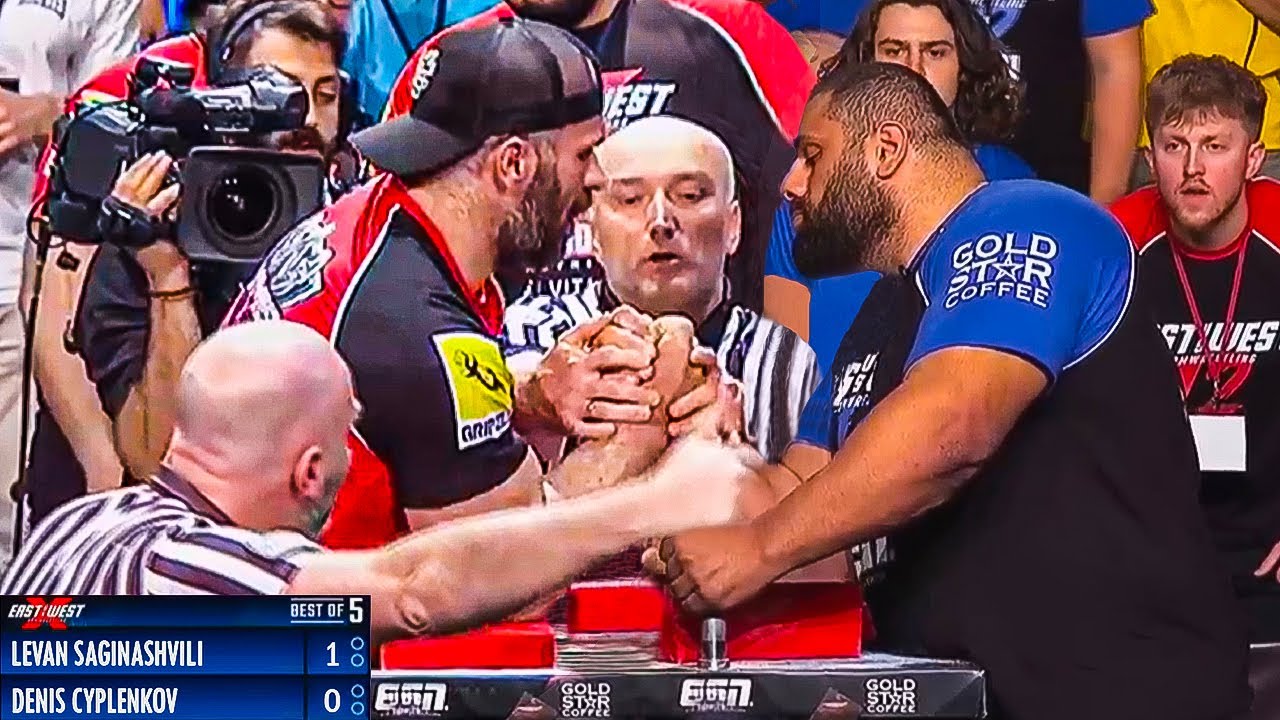 Denis Cyplenkov vs Levan Saginashvili I Armwrestling - YouTube