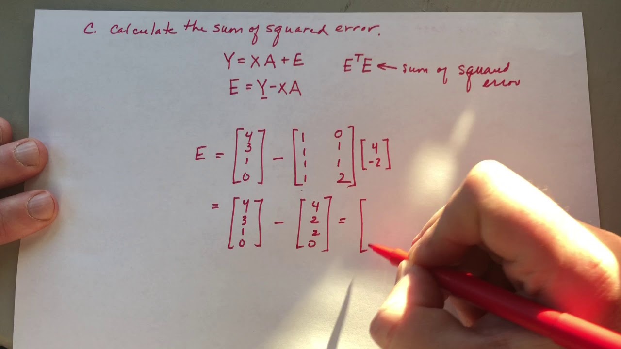 Linear Algebra, Section 2.6, Number 6, Part II - YouTube