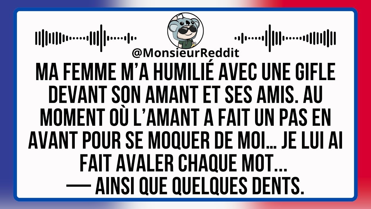 Ma Femme M’a Giffé Devant Son Amant — Mais Il Est Reparti Sans Sourire ...