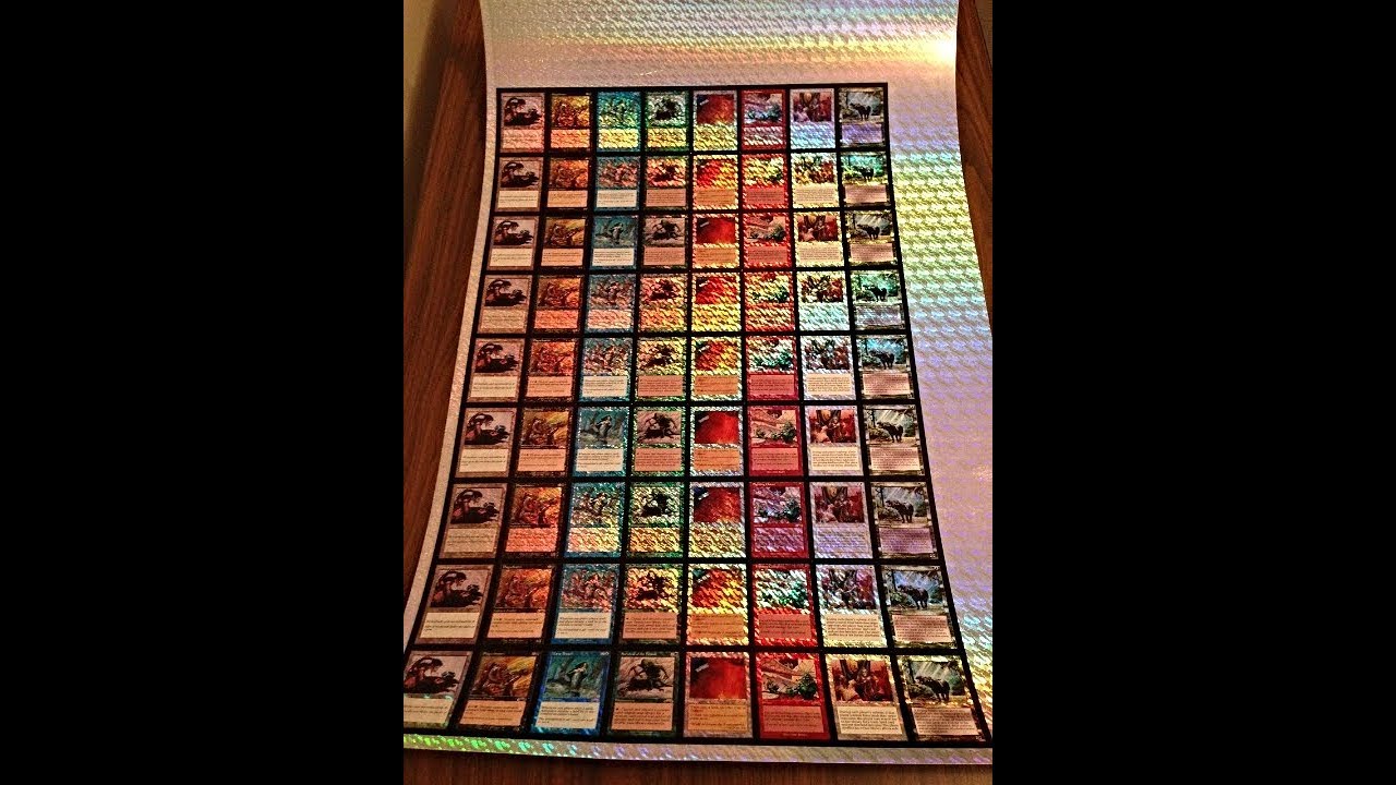 Inside a Magic the Gathering Printing Facility - YouTube