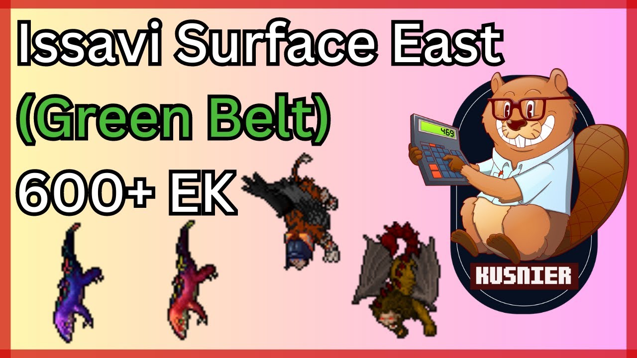 Issavi Surface East (Green Belt) | 600+ Knight | Tibia - YouTube