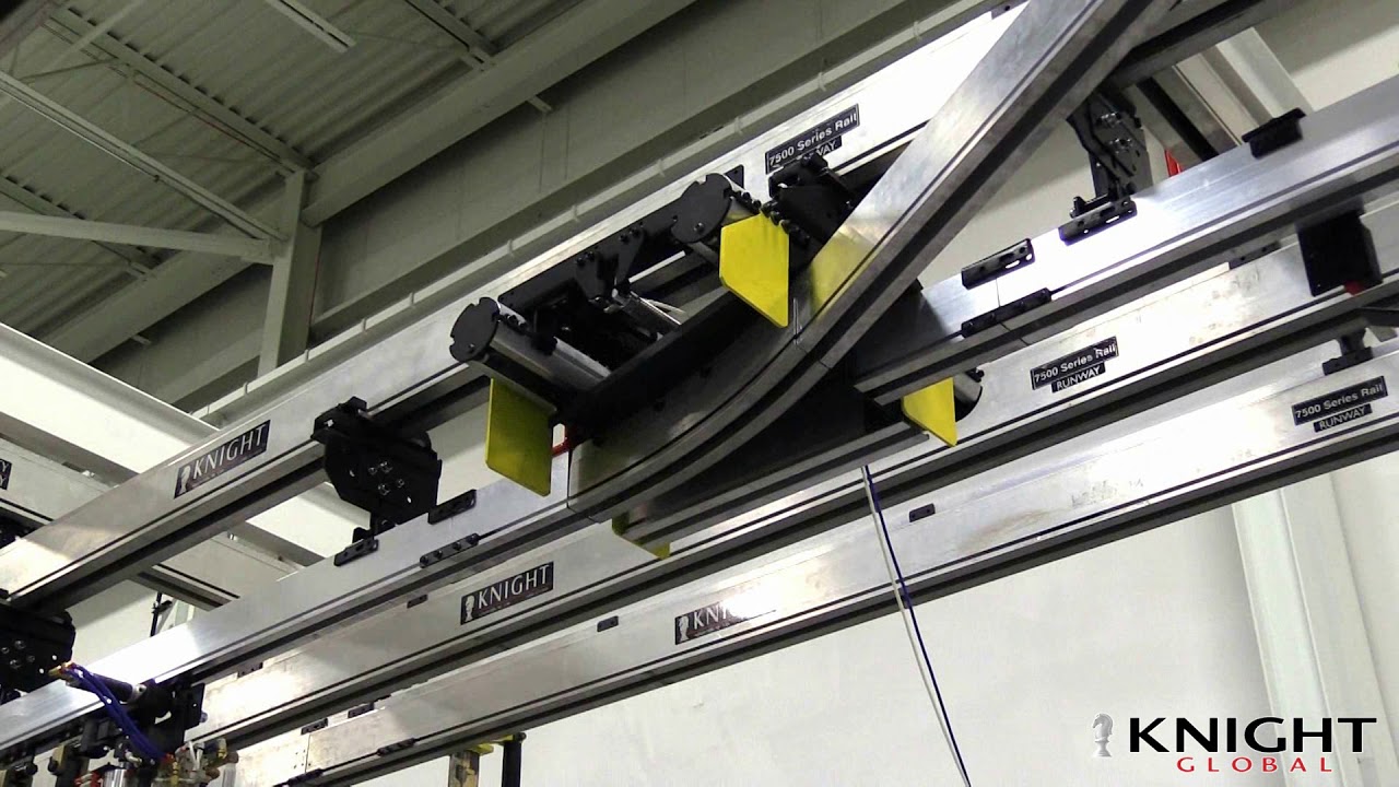 Knight Global Switch Track Rail System - YouTube