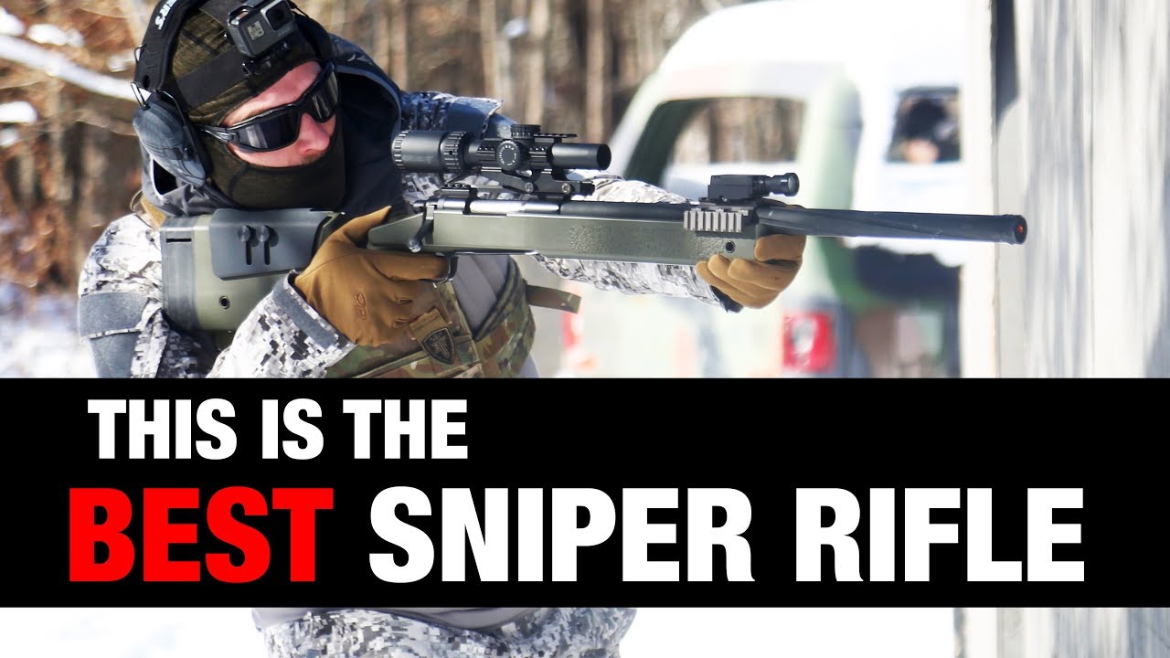 Airsoft Snow Sniper Gameplay - Swamp Sniper - YouTube