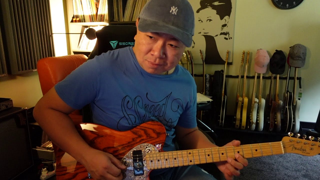 FIRST SYNERGISED WITH MASTERBUILT JASON SMITH TELE P90 - YouTube