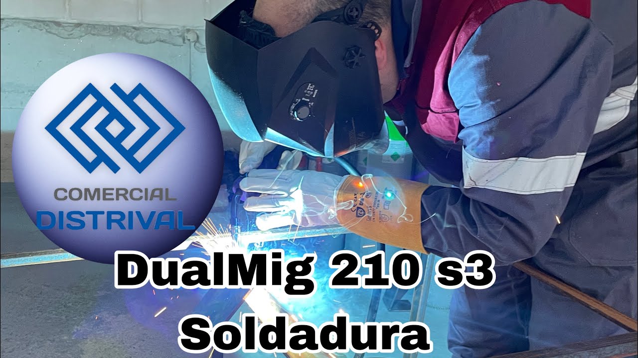 Regulación de Soldador Sherman Dualmig 210 S3 - YouTube