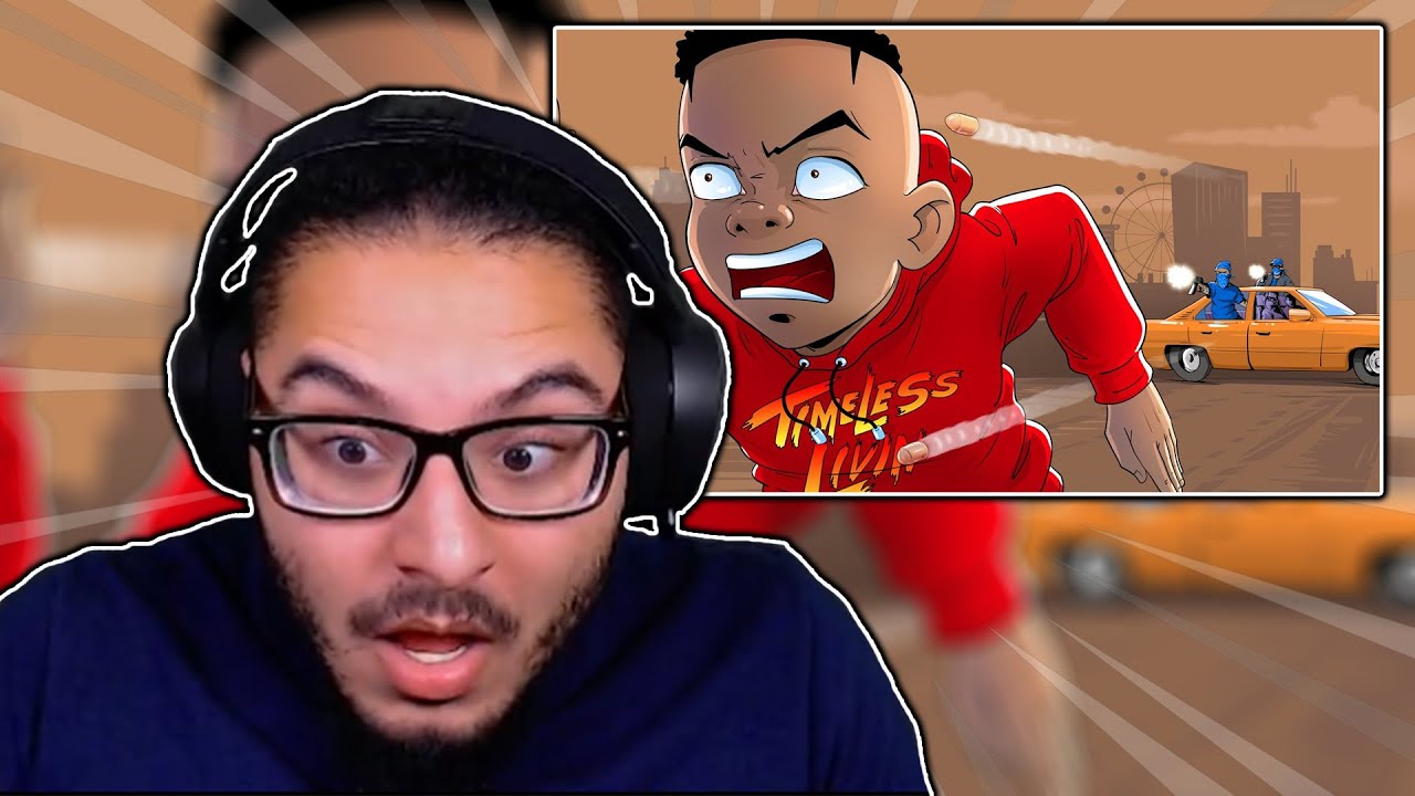 Timeless Tim - Caught In A GANG Drive-by | REACTION - YouTube