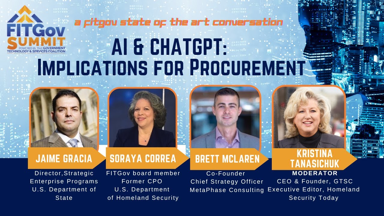FITGov Summit's State of the Art Series: AI and ChatGPT Implications in ...