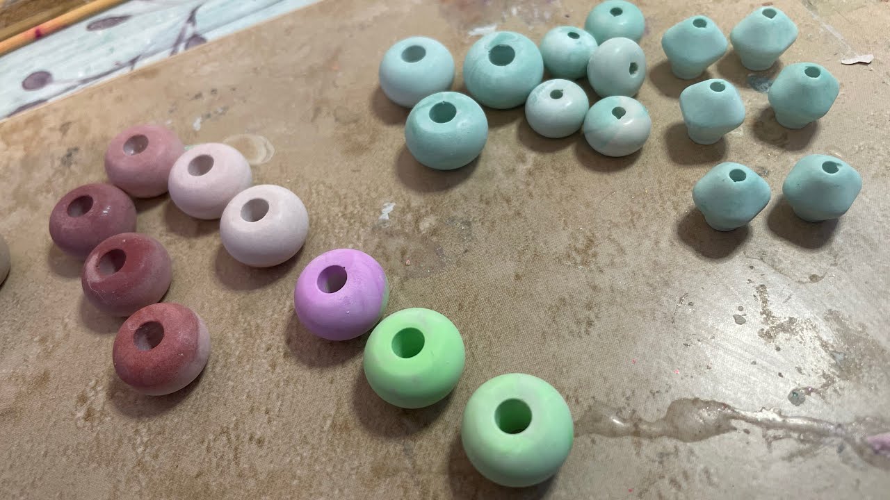UV resin jewelry beads. - YouTube