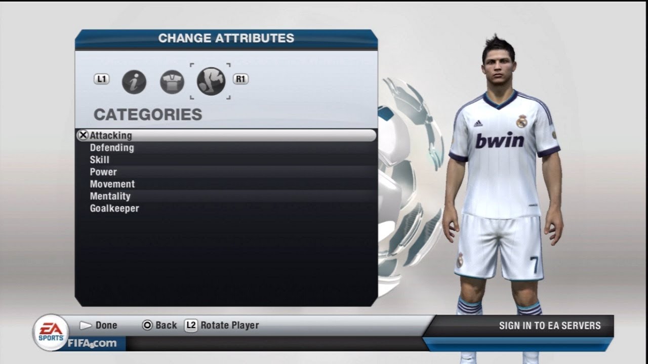 FIFA 13 El Nuevo Menu, Modos de Juego +PLUS (Messi & Ronaldo Stats ...