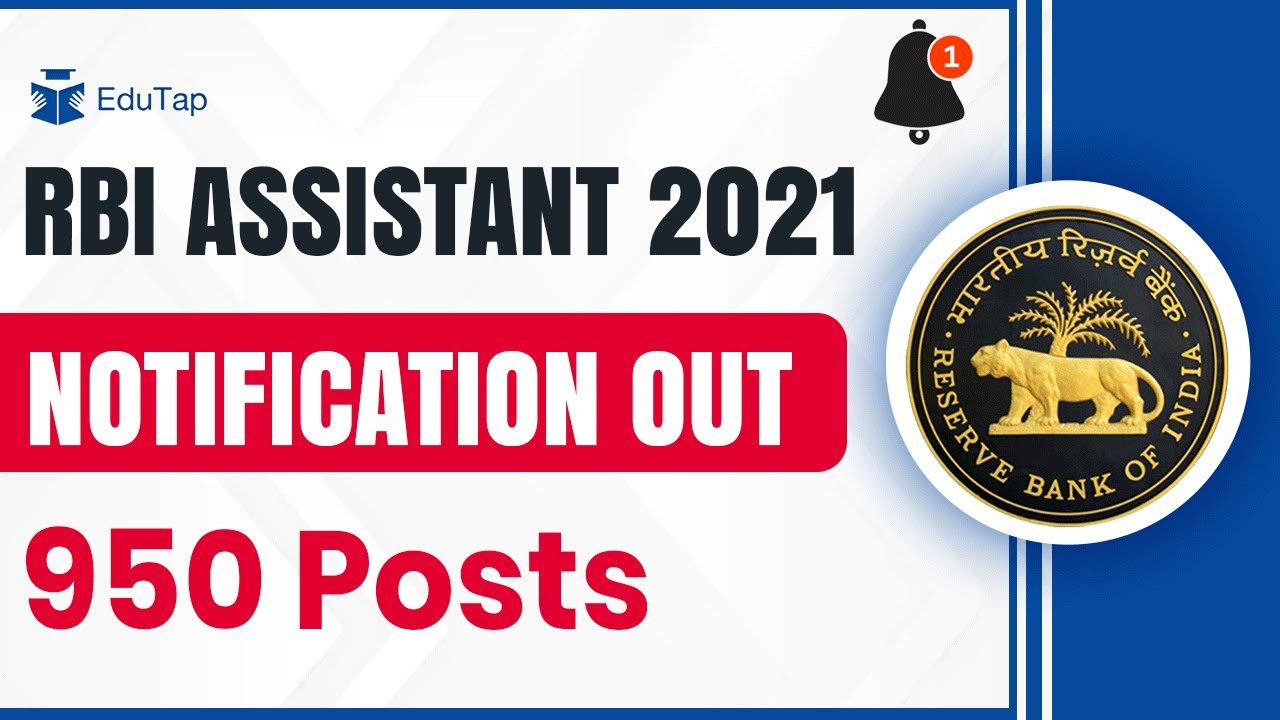 RBI Assistant Notification 2021 | Recruitment | Pattern | Syllabus ...