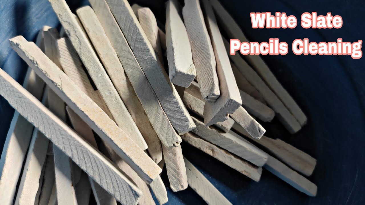 Slate Pencils Cleaning Video || - YouTube