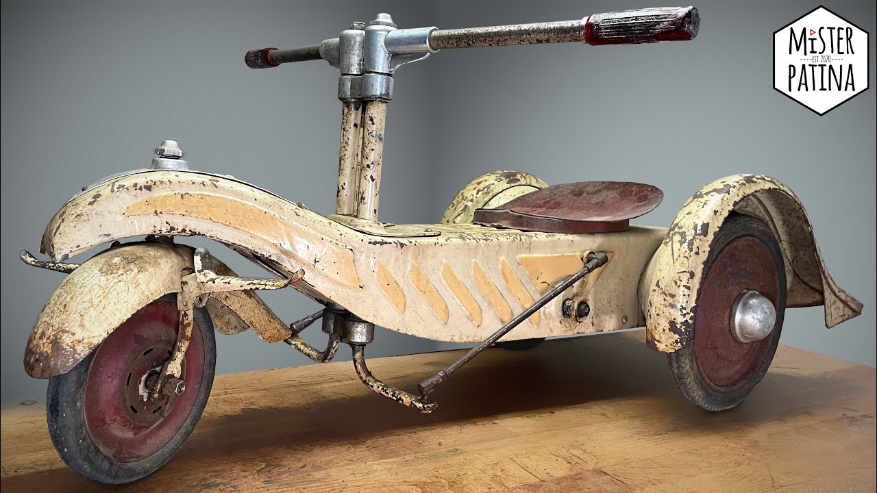 1920's French Rowing Car Restoration | 'L´ETOILE CYCLO' - YouTube