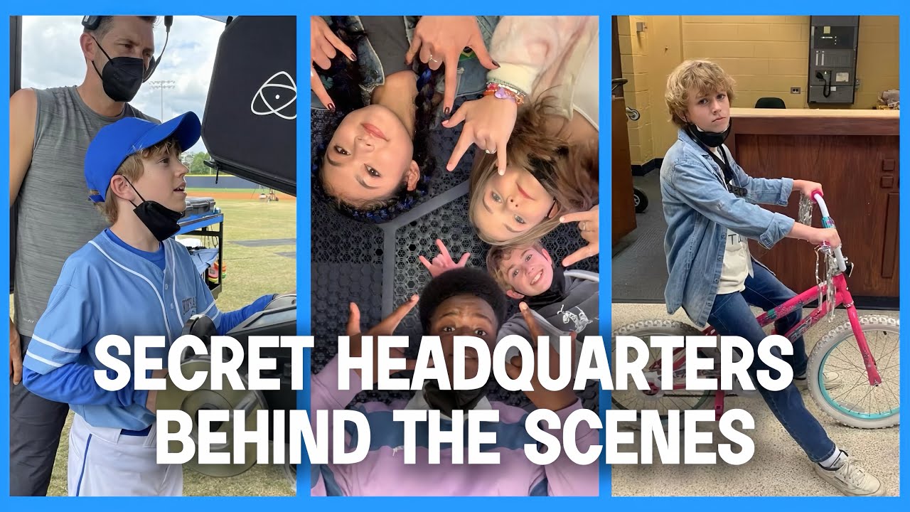 Secret Headquarters Behind The Scenes Clips - YouTube