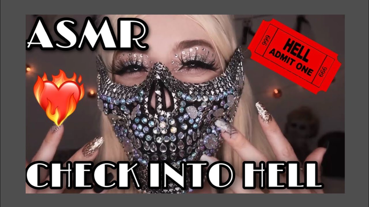 ASMR 🔥 Friendly Demon Checks You Into Hell - YouTube