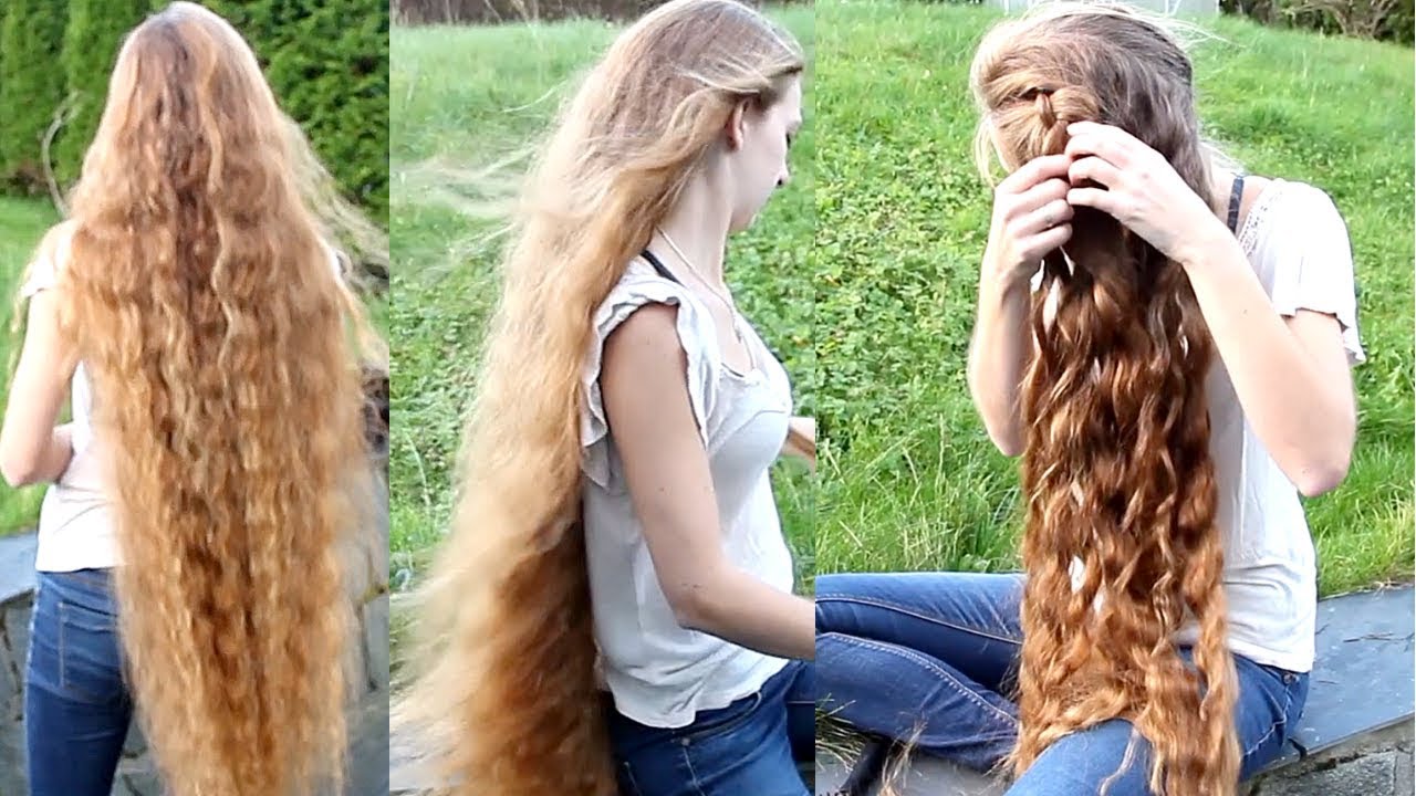 RealRapunzels - Waves from double dutch braids (preview) - YouTube