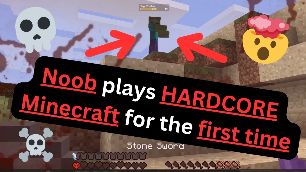 Glitch plays HARDCORE MINECRAFT | Part 1 #minecraft #hardcore #gaming ...