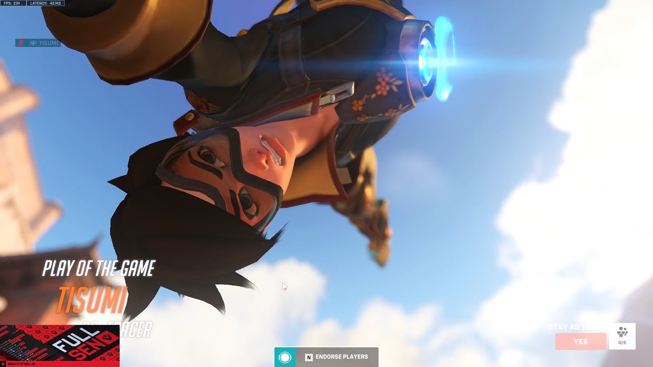 Potg Surefour Insane Tracer Gameplay Overwatch 2 Season 2 Youtube