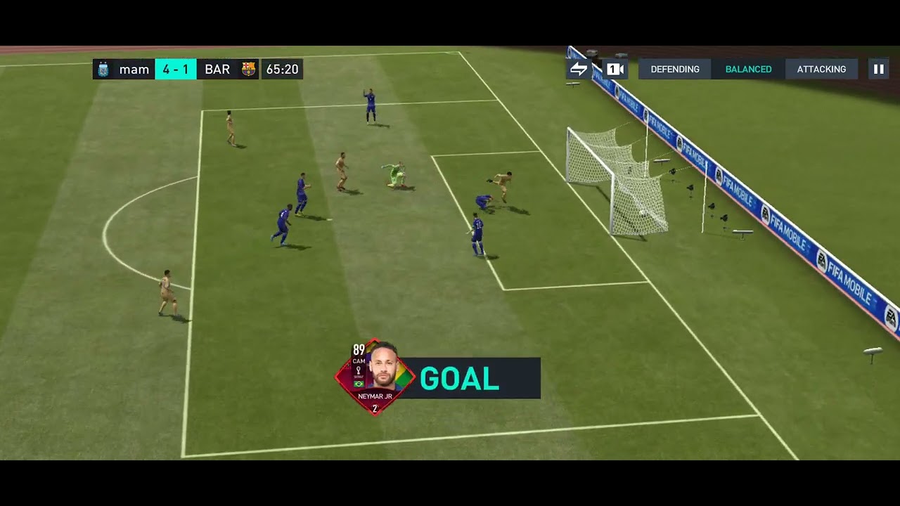 FIFA mobile game - YouTube