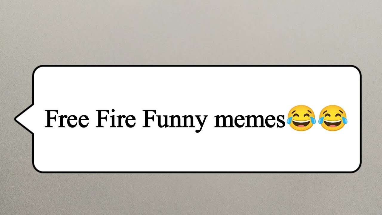 Free fire funny memes 😂😂😂 - YouTube