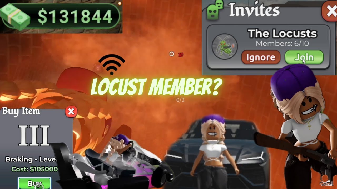 I JOINED THE LOCUST GANG FOR THE DAY IN BLOCKSPIN ROBLOX + NEW UPDATE ...