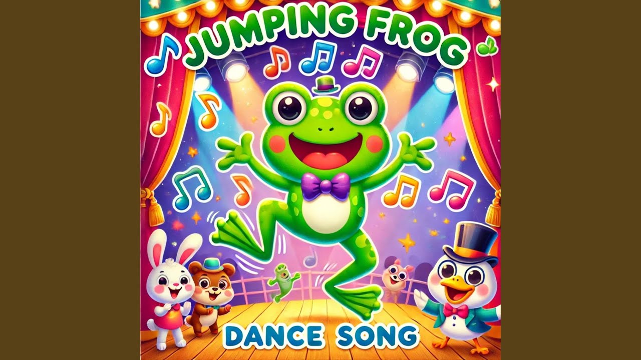 Jump Like a Frog Dancing Songs for Kids Preschoolers - YouTube