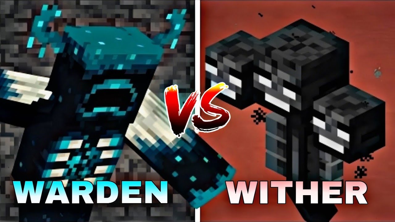 Warden vs Wither.. #minecraftshorts #minecraft - YouTube