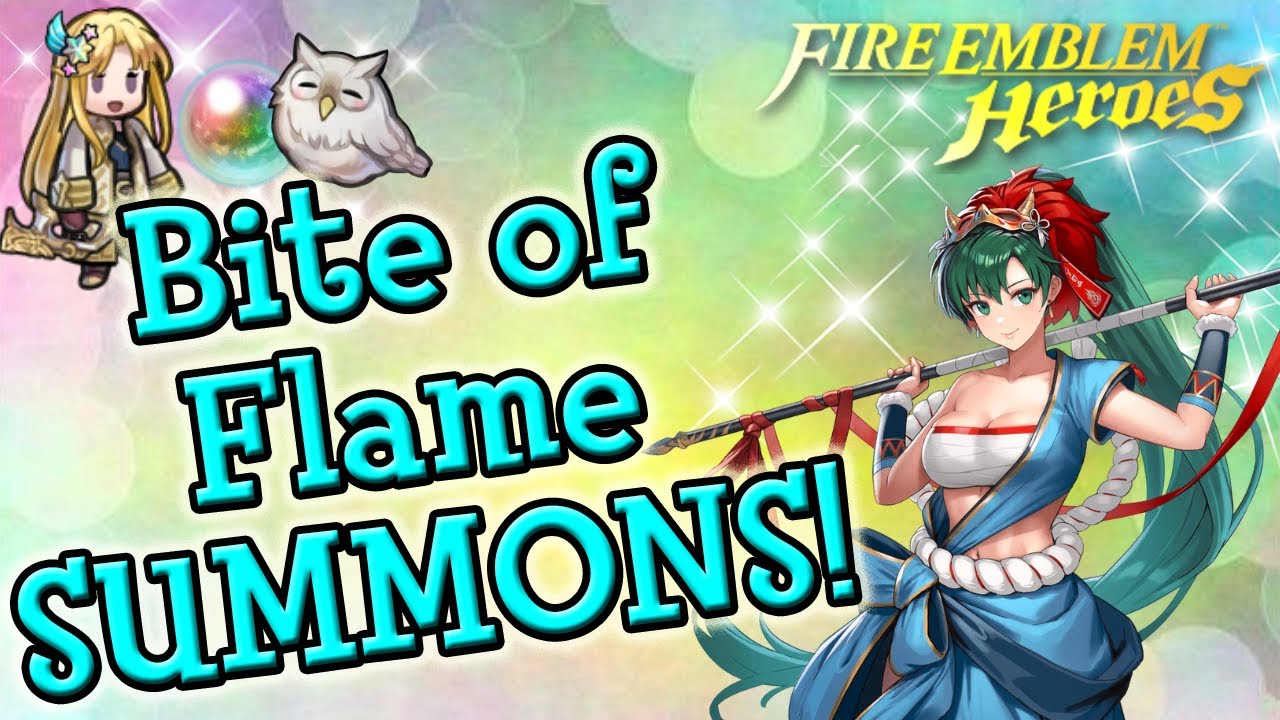 Fire Emblem Heroes: Bite of Flame Summons! - YouTube